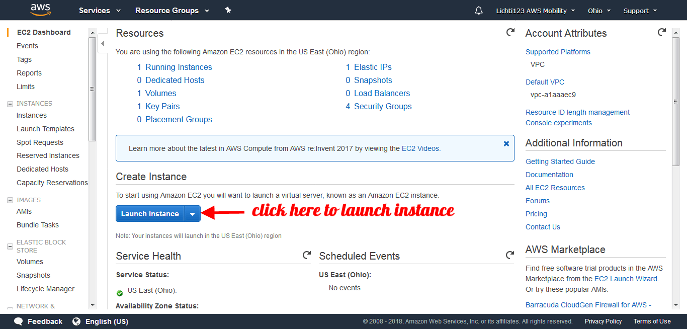 How To Setup Aws Ec2 Server With Ubuntu 1604 Os Next Big Technology