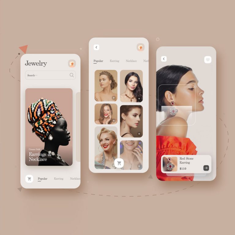 Jewelry Shopping Mobile App store