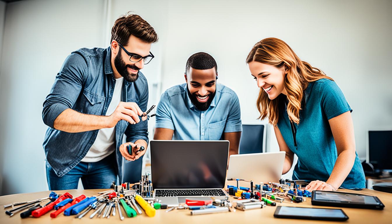 By assembling dedicated development teams with the right project ...